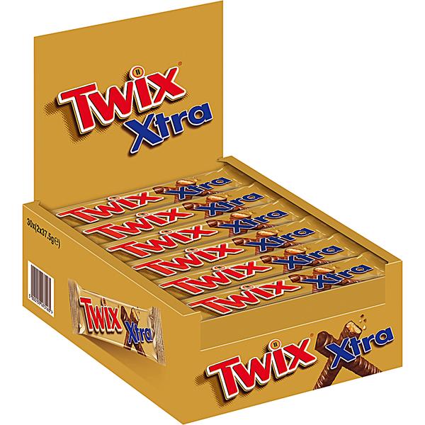 Twix Milch Extra 30 x 75 Gramm – Candyspot